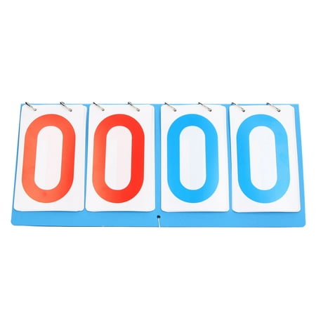 Flip Score Keeper, Portable Intuitive 4 Digit Scoreboard Waterproof For ...