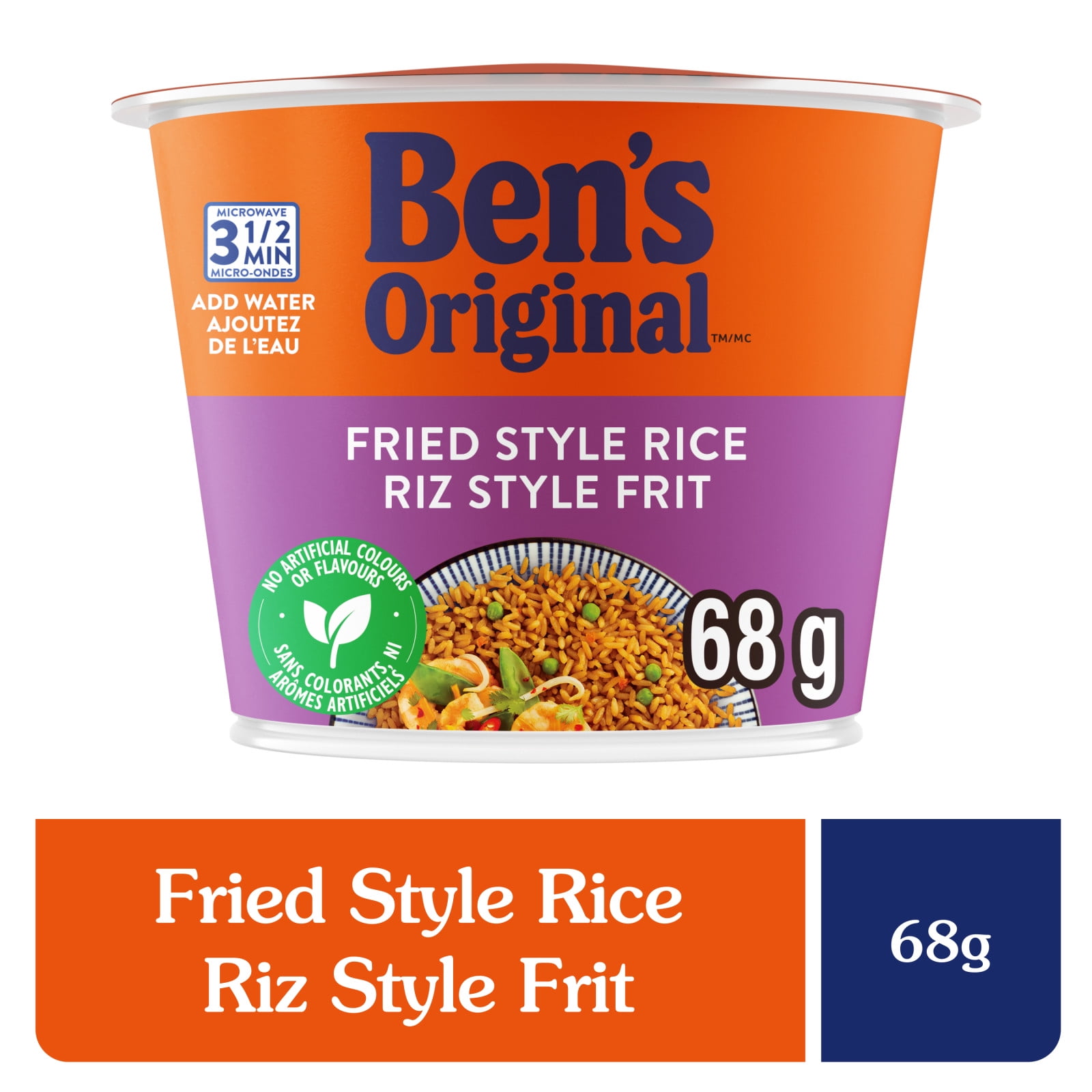 BEN'S ORIGINAL™ Fried Style Rice Single Serve Cup, Snack or Side ...