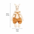 Alpaca Plush Toy, Cream White, 1 Pack Stress Relief Toy, Soft Cuddly ...
