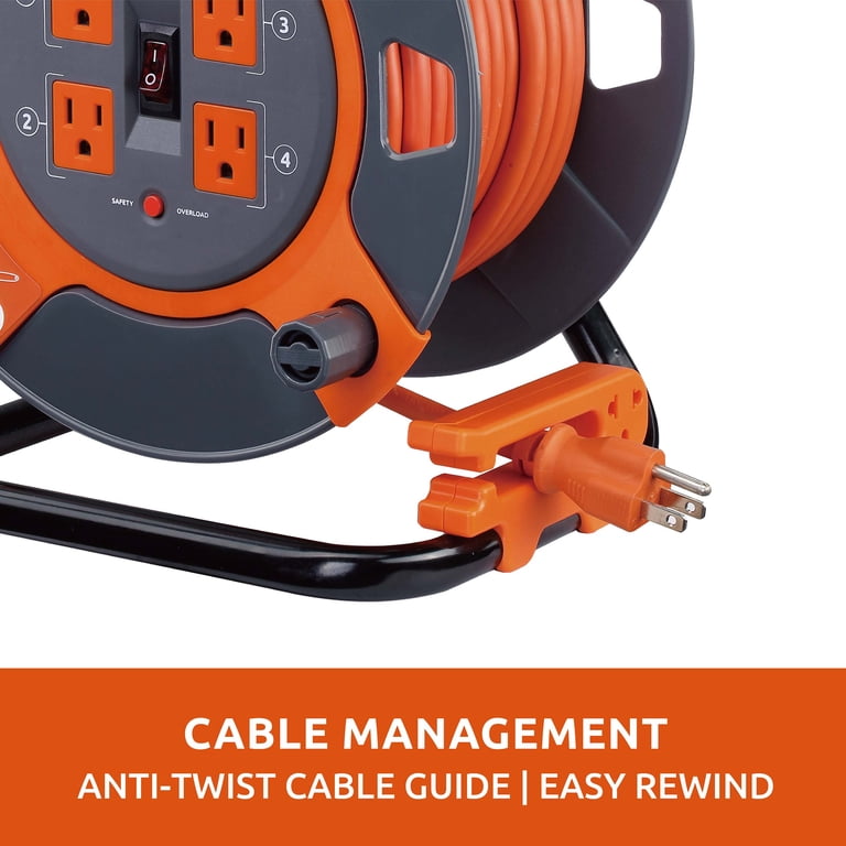 Heavy Duty Extension Cord Reel