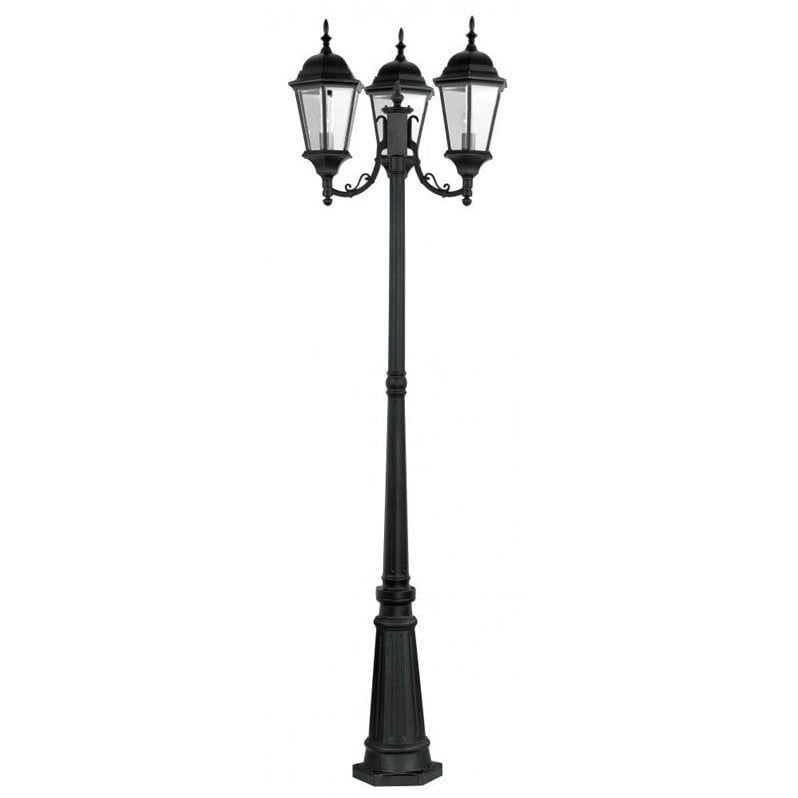 Livex Lighting Hamilton 3 Light Outdoor 3 Head Post - Walmart.com