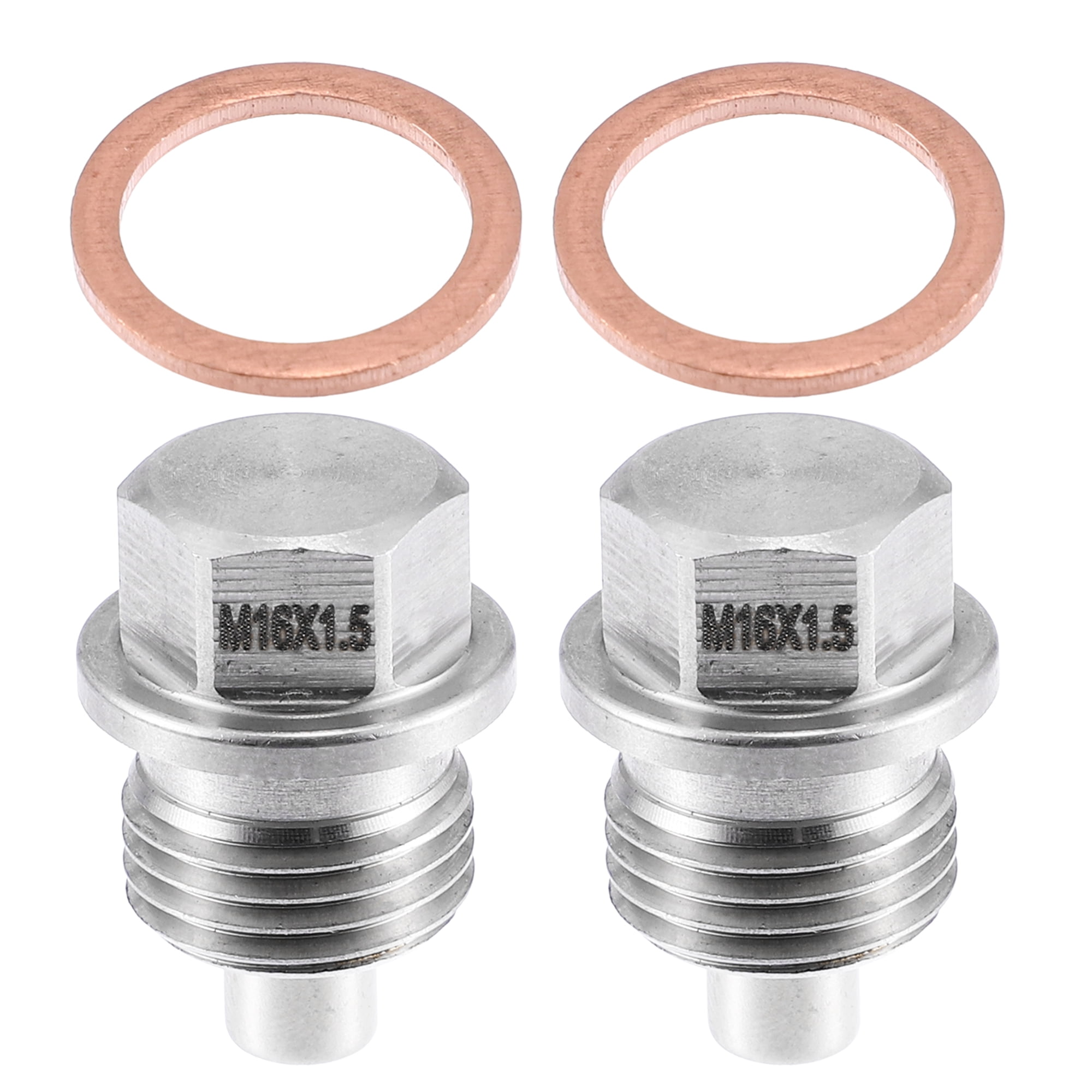 Unique Bargains Vehicle Engine Magnetic Oil Drain Plug M16x1.5 ...