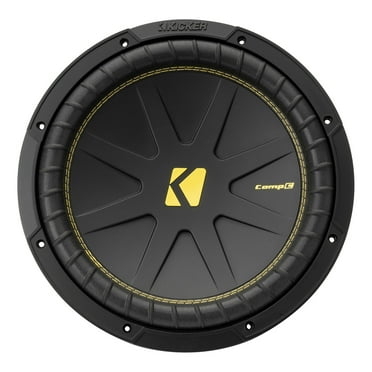 New Kicker 43C124 Classic 12" Comp 4 Ohm SVC Subwoofer - Walmart.com