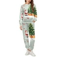 Christmas Pattern with Santa Claus. Hoodie And Pants Set Tracksuit Men ...