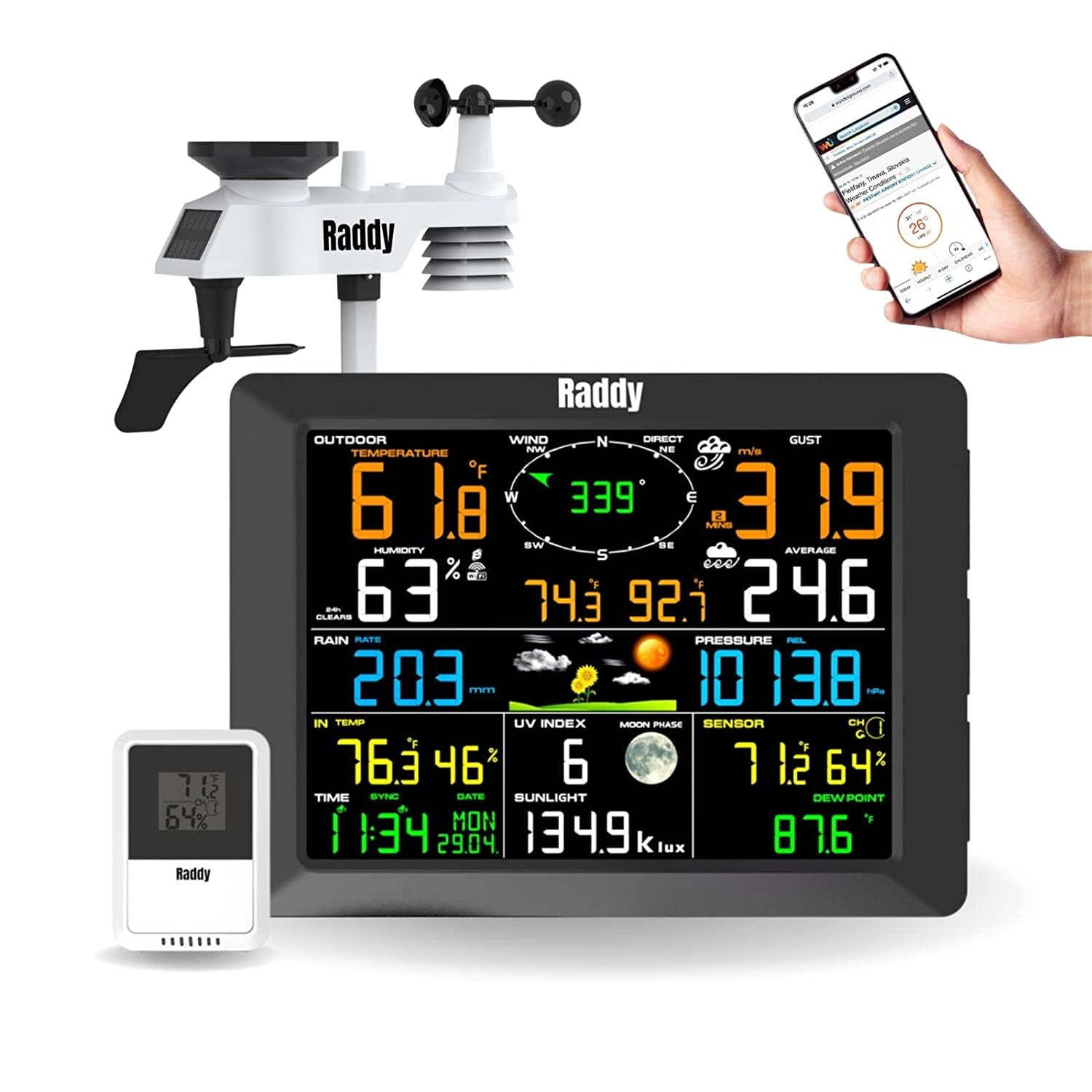 Springfield Digital Rain Gauge Wireless