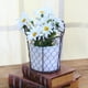 Mainstays Small Brown Chicken Wire Storage Basket with Handles ...