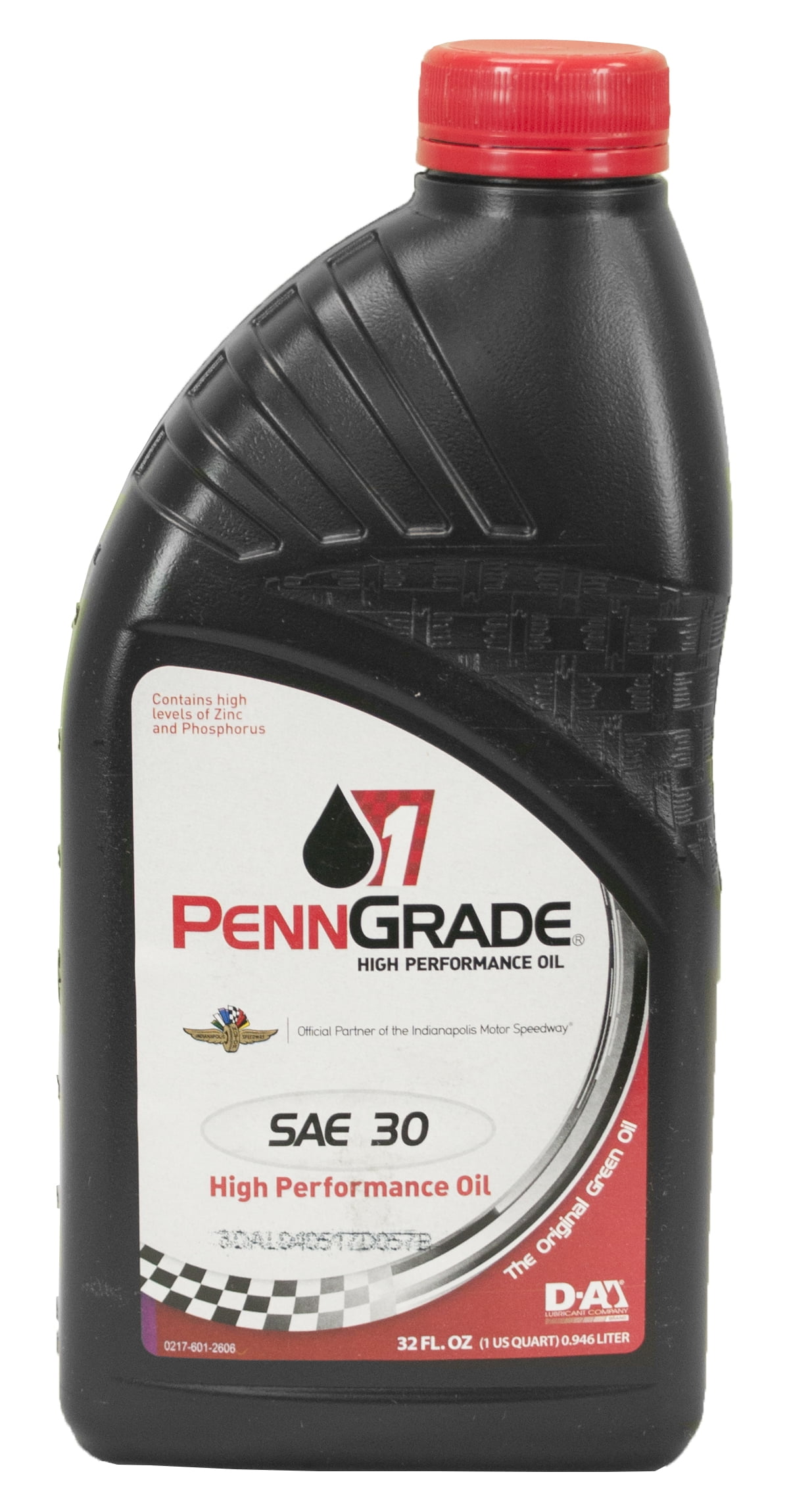 PennGrade 1 SAE 30 Monograde High Performance Oil, 1 Quart - Walmart ...