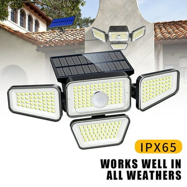 Beyond Bright X3 Ultra Bright Solar Flood Light, 270 Degree Beam ...