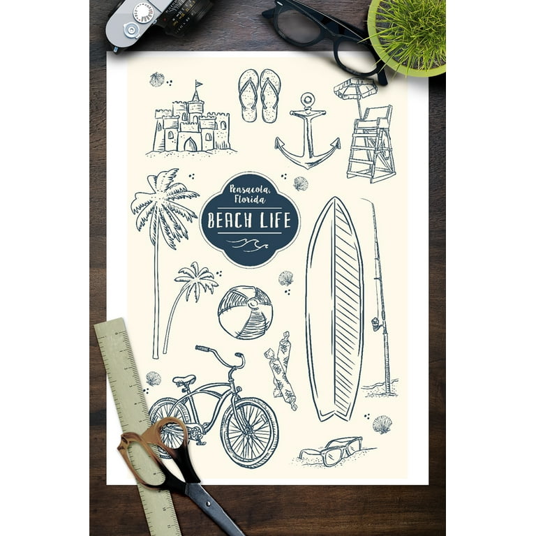 Life Collage Drawings