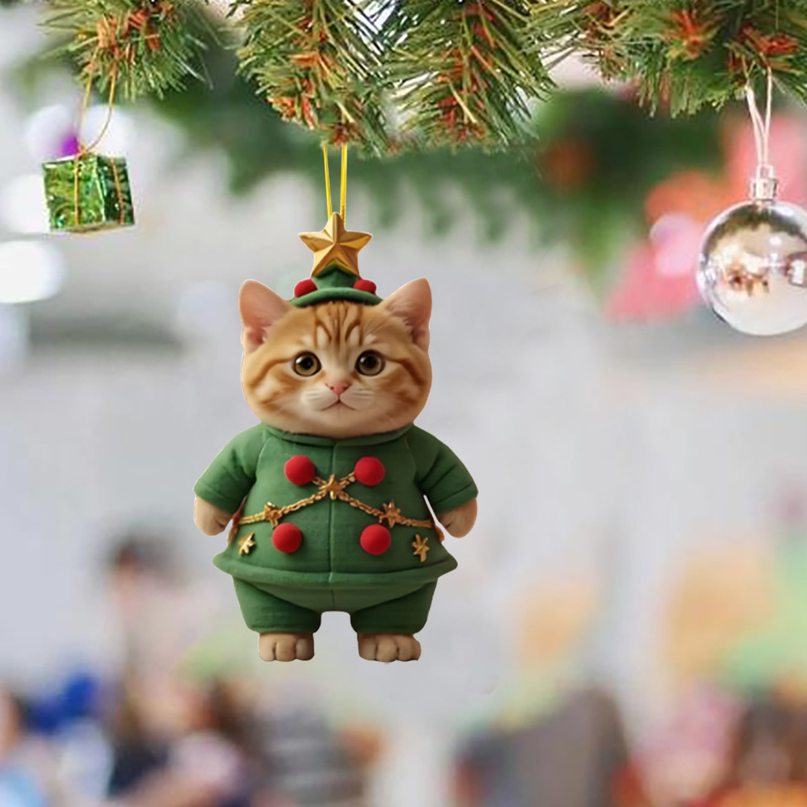 Click here for Tiezhimi Personalized Cat Ornaments For Christmas... prices