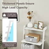 Free Shipping! Costway 4-Tier Ladder Shelf Leaning Bookshelf with Anti ...