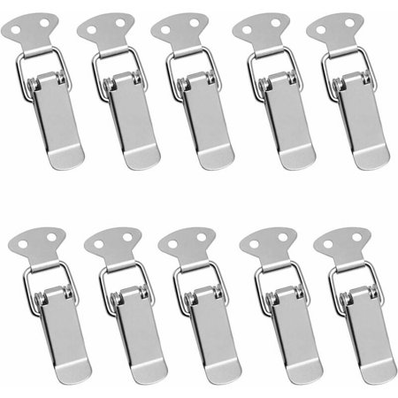 25 Pieces Hood Fastener Lever Hasp Door Hasp, Lever Closure Spring ...