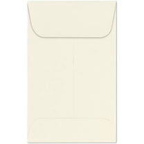 LUX Paper #1 Coin Envelopes, Natural White, 2.25 x 3.5 inches, 500/Pack ...