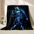 Cristiano Ronaldo Blanket CR7 Soft Flannel Blanket Football Fans Gifts ...