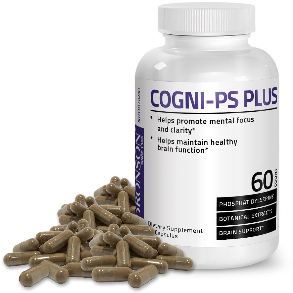Bronson Cogni-PS Plus. 60 Capsules - Walmart.com