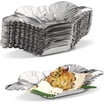 MT Products 50-Piece Disposable Aluminum Foil Crab Shell Mini Pie Pans ...