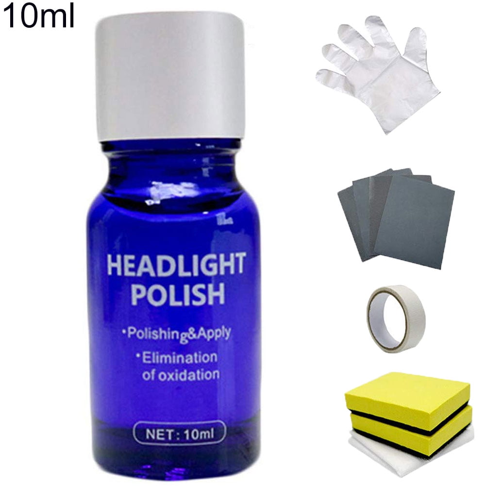 Hloma 10/30ML Car Headlight Lamp Scratch Restoration Polish Repair ...