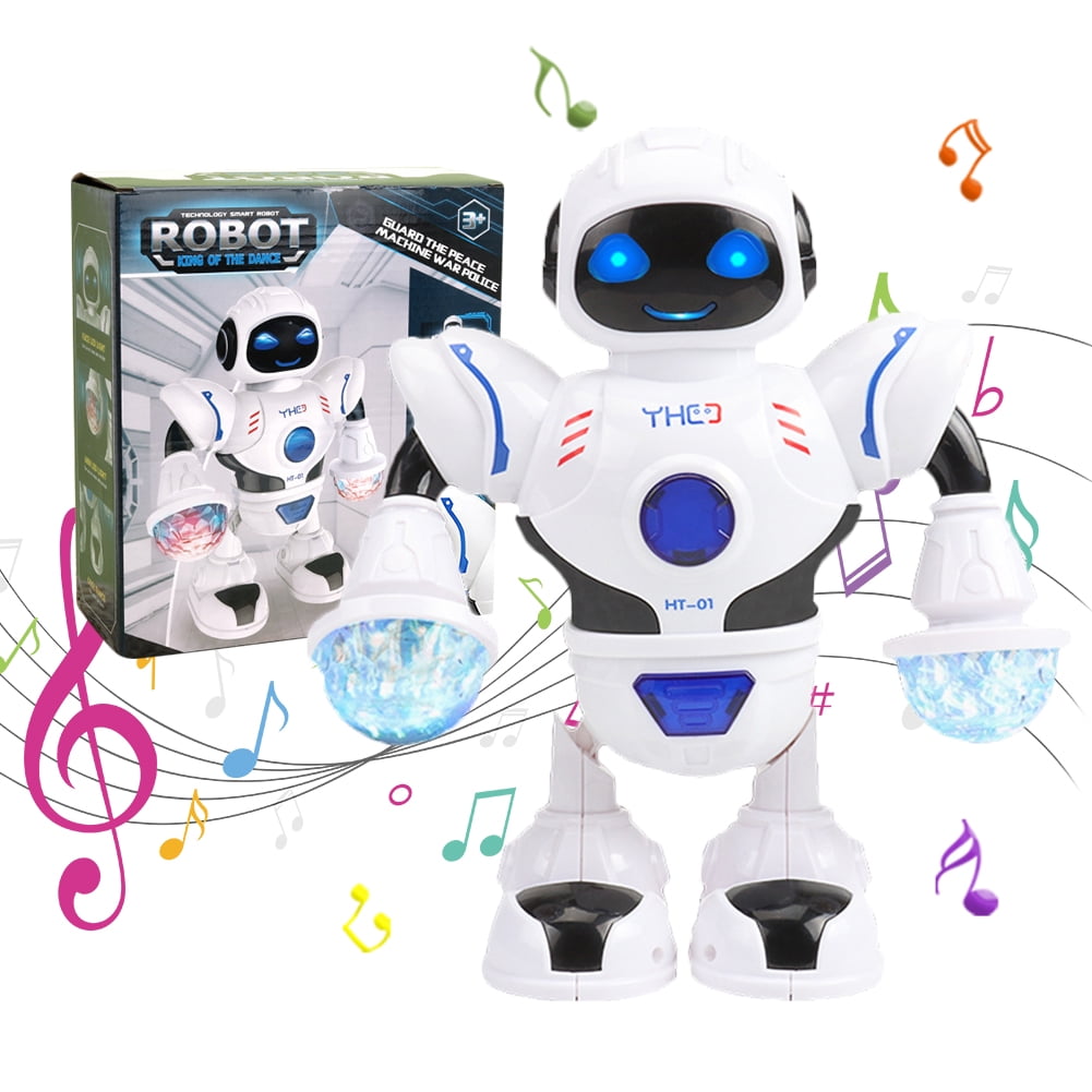 Electronic Dance Robot Movable Interactive Robot Toy for Kids Holiday ...