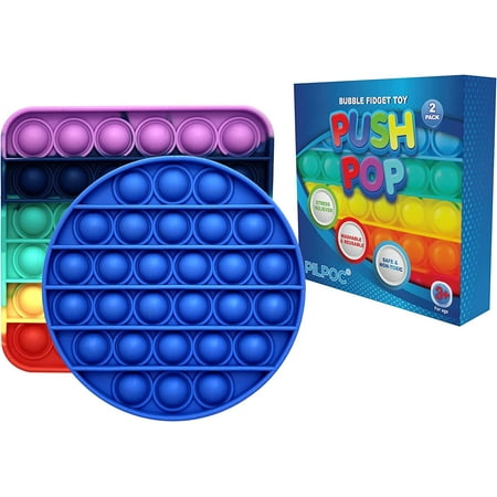 XGBB Pop Its Fidget Toys Push Pop Fidget Poppers Sensory Toys - Stress ...