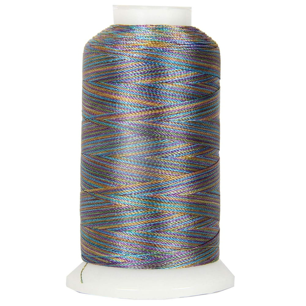 Threadart Variegated Polyester Embroidery Thread - 40wt - 1000m - 25 ...
