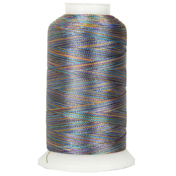 Threadart Variegated Polyester Embroidery Thread - 40wt - 1000m - 25 ...