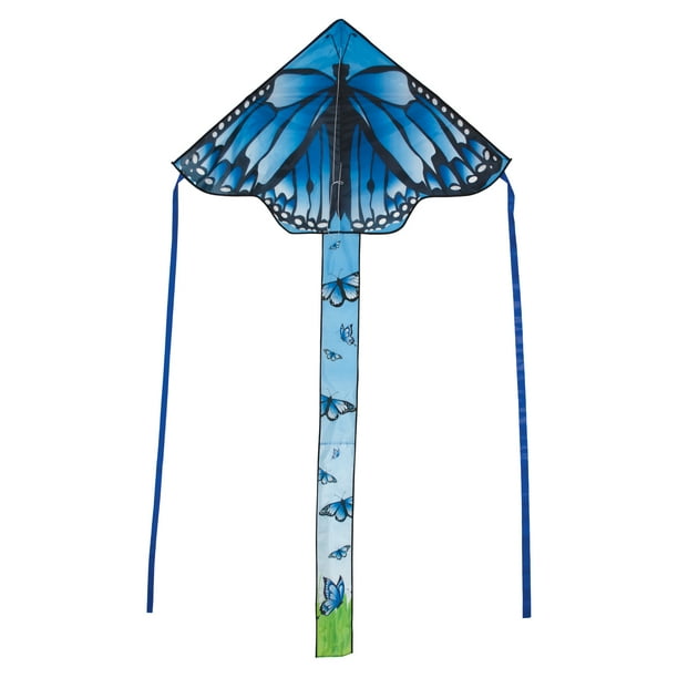 In the Breeze 3199 — Blue Butterfly Swarm Fly-Hi Kite, Easy Flying ...