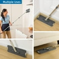 Homore Flat Mop/Bucket Set, 3-Chamber, Separates Dirty/Clean Water ...