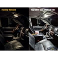 LIGHSTA 8PCS Super Bright IFF17 White Interior LED Light Kit Package ...