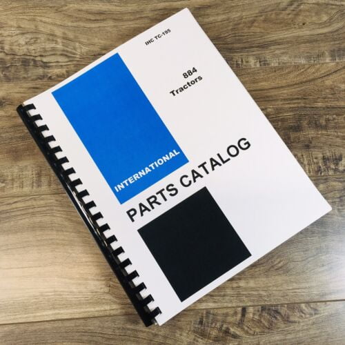 International 884 Tractor Parts Manual Catalog Book Assembly Schematic ...