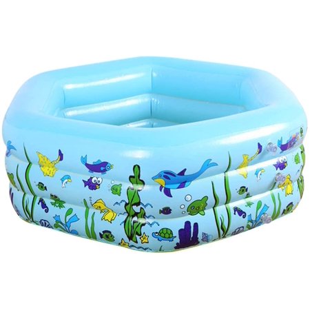 Swimming Pools - Inflatable Children's Pool 3 Rings,Kids Paddling Pool ...