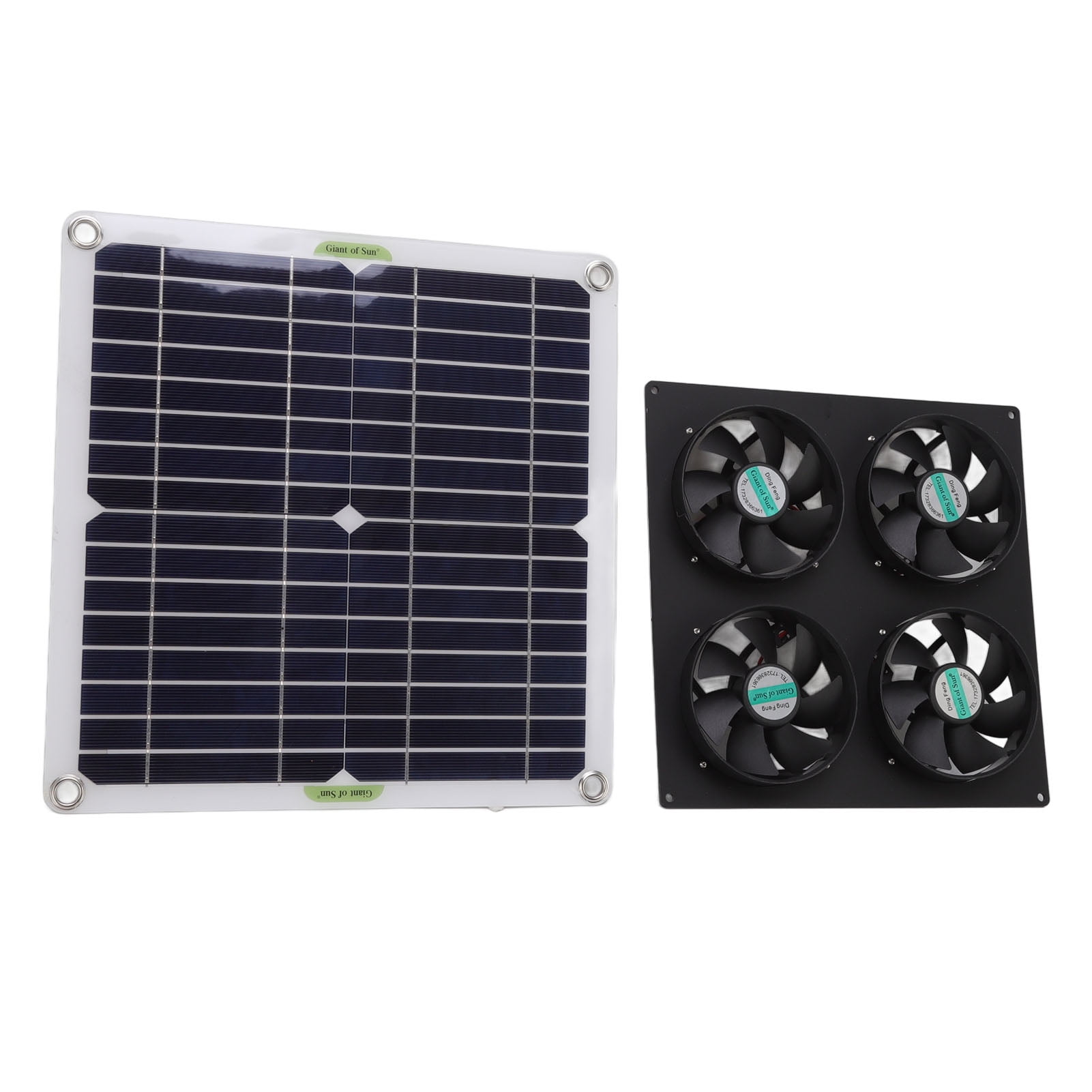 Click here for Estink Solar Powered Exhaust Fan  Four Fans Reduci... prices