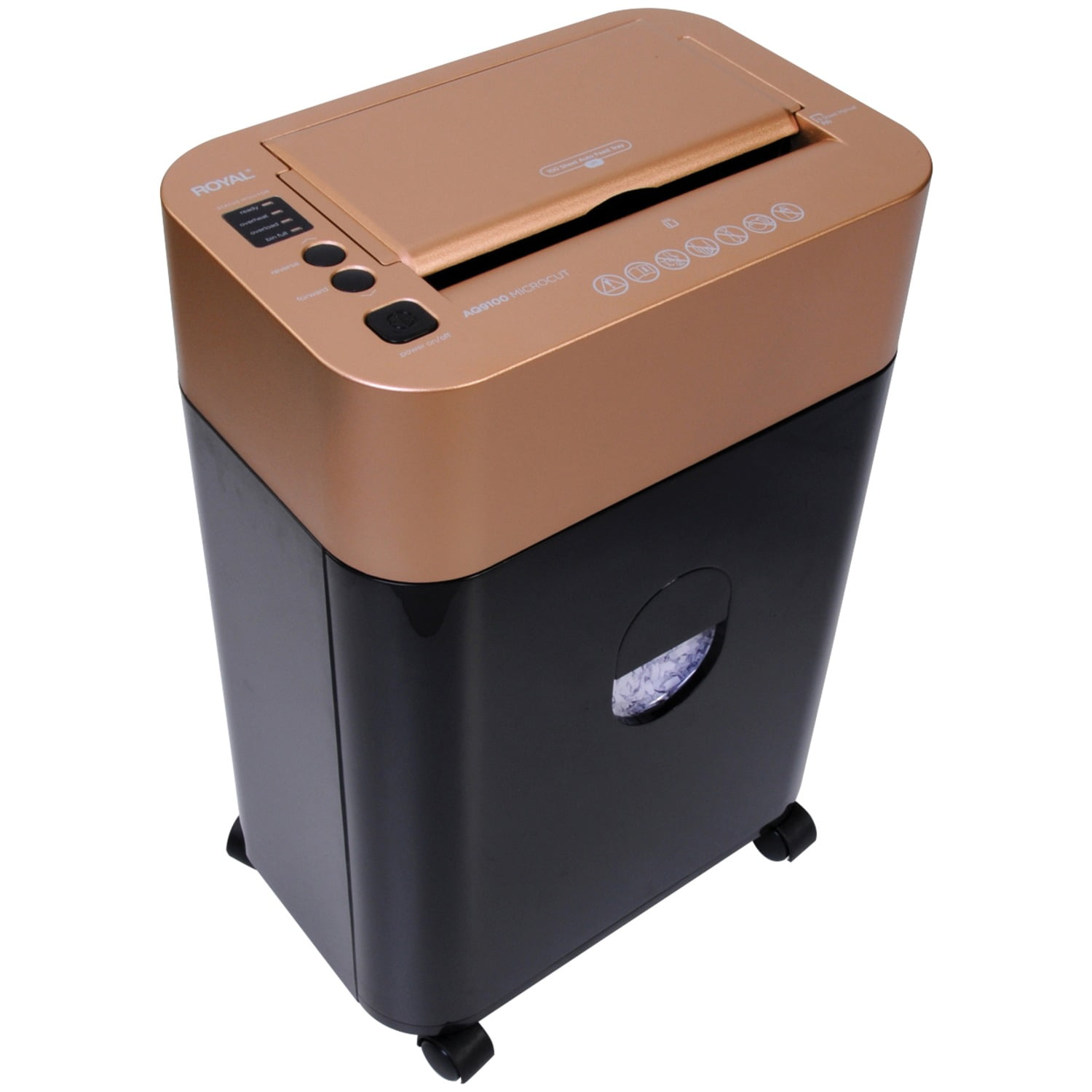 Royal 89331Q AQ9100 Autofeed Microcut Shredder (Gold) - Walmart.com