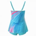 HCNTES Plus Size Tankini Swimsuits for Women Two Piece Tummy Control ...