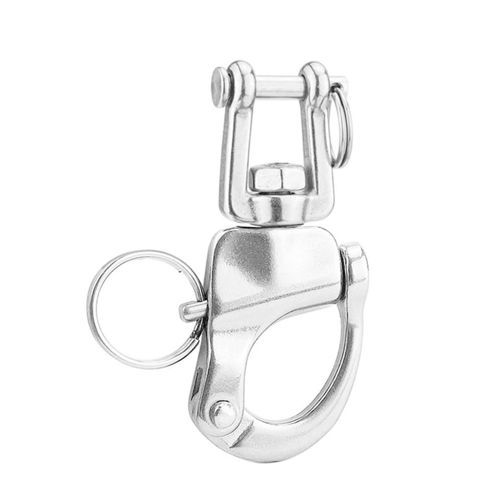 Kavoc Stainless Steel Swivel Shackle Quick Release Rotating Karabiner ...