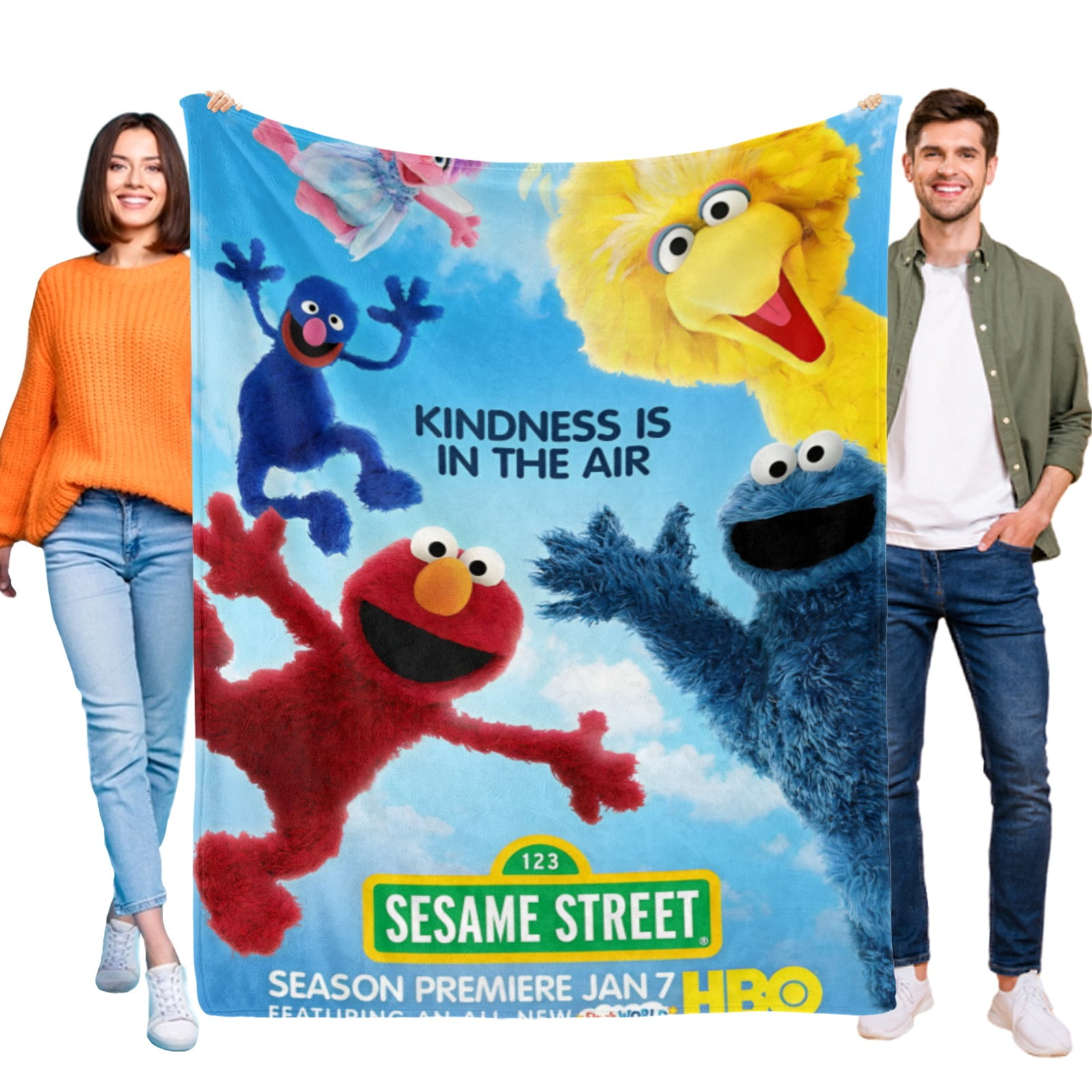 Click here for Chunyingliu Sesame Street Throw Blanket Gifts For... prices