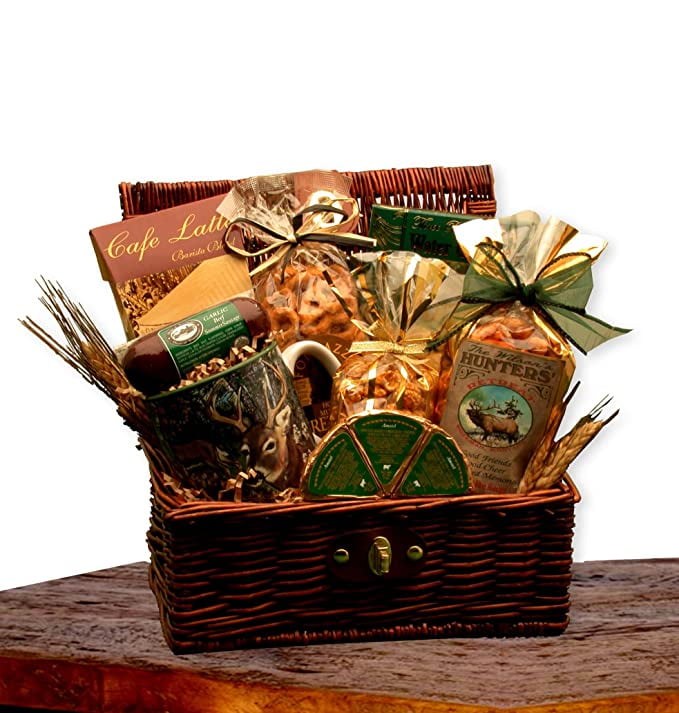 Mighty Buck! Gourmet Hunting Gift Basket of Gourmet Food and Treats ...