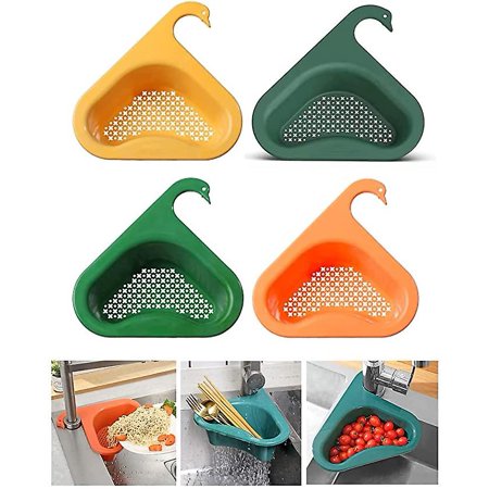 Sink Triangle Drainage Frame, Kitchen Sink Filter Basket Swan Drainage ...