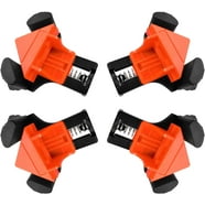 WEN 4-Inch Right Angle Clamp for Woodworking and Pocket Hole Joinery ...