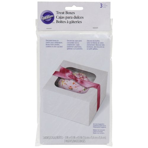 Wilton White Treat Boxes