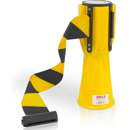 Retractable Traffic Cone Hazardous Caution Tape Style, Warning/Emergency Belt, Magnetic ...