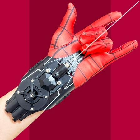 Wrist Launcher Shooters Peter Spiderman Parker Cosplay Props Shooting ...