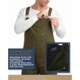 Bass Creek Outfitters Men's Workwear Overalls – Insulated Duck Canvas ...