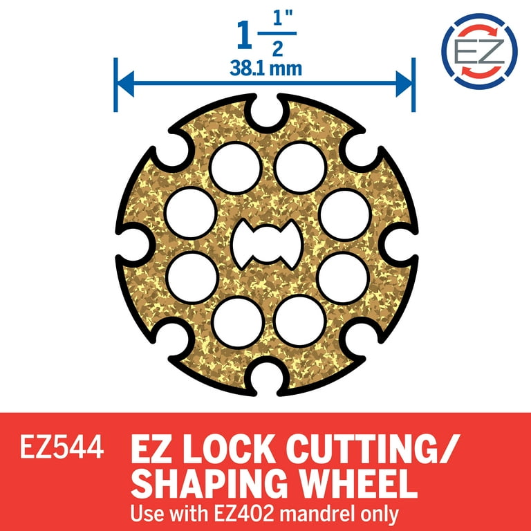 Dremel EZ544 EZ Lock 1 1 2 inch Wood Cutting Wheel for Rotary Tools