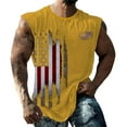 America 250 Merchandise Men Sleeveless Crewneck Patriotic Graphic Tank ...