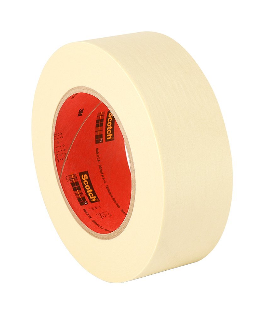 3M 200 Utility Purpose Paper Tape - 2 in. x 180 ft. Crepe Paper Masking ...