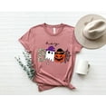 Hey Boo Halloween Shirt for Women, Cute Halloween T-Shirts for Women ...