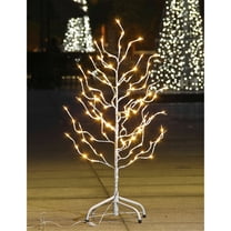 Lightshare 8ft LED Birch Tree, Indoor Decorative Christmas and Wedding ...