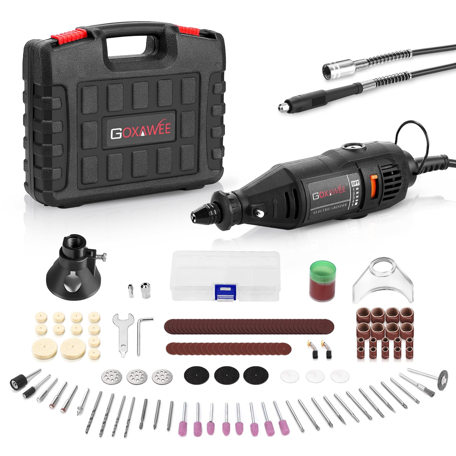 Click here for Goxawee Rotary Tool Kit With Multipro Keyless Chuc... prices