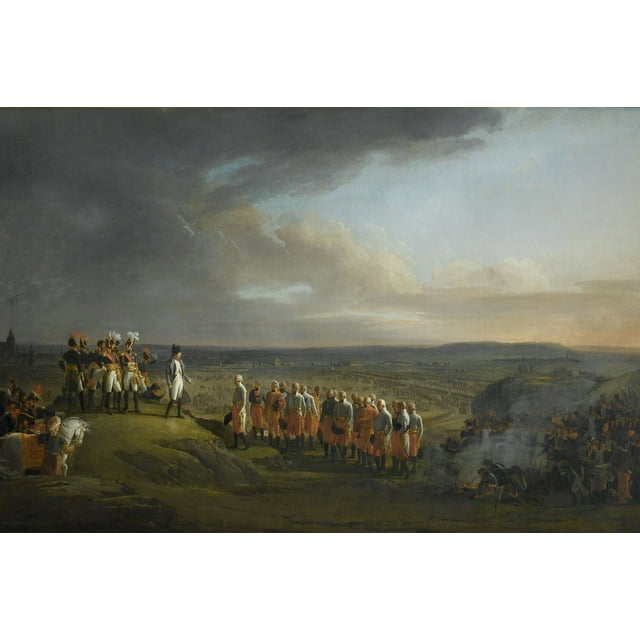 24x36 gallery poster, Napoleon receives surrender of Austrian General ...