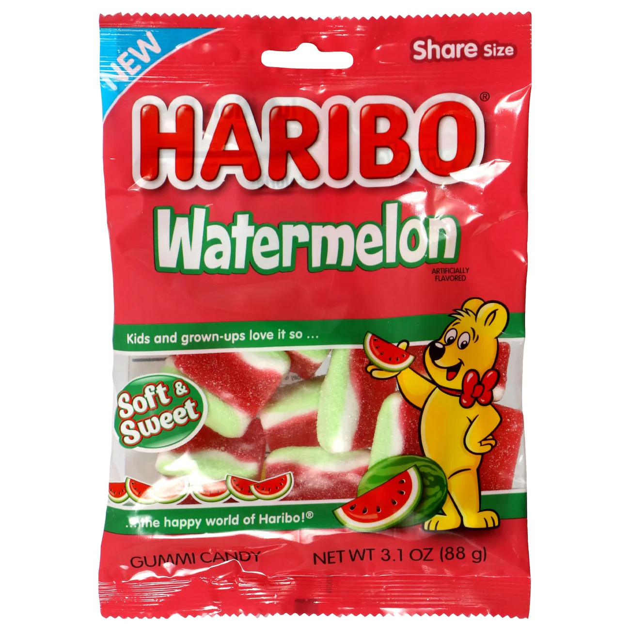 Hairbo Watermelon Gummi Candies,, 3.1 oz. Bags (3 pack) - Walmart.com